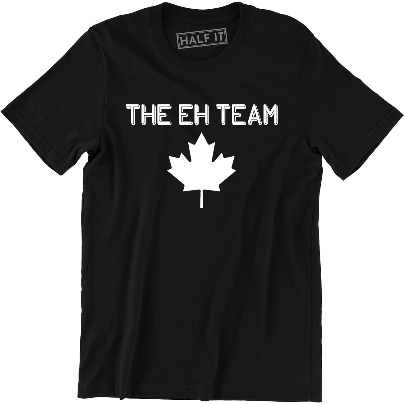The Eh Team Funny Canada Day Canadian Flag Maple Leaf Men's T-Shirt ...