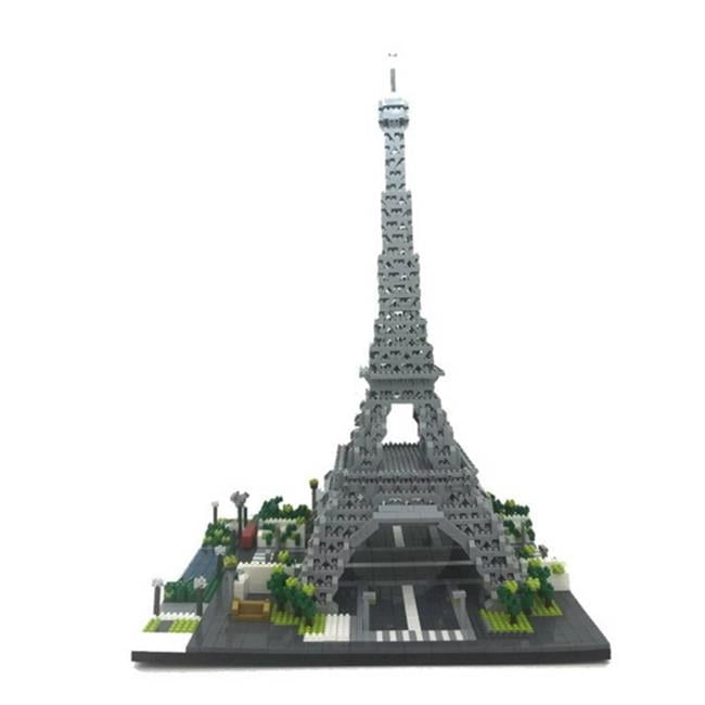FOCO Eiffel Tower in Paris Interlocking Block Building Set - Walmart.com