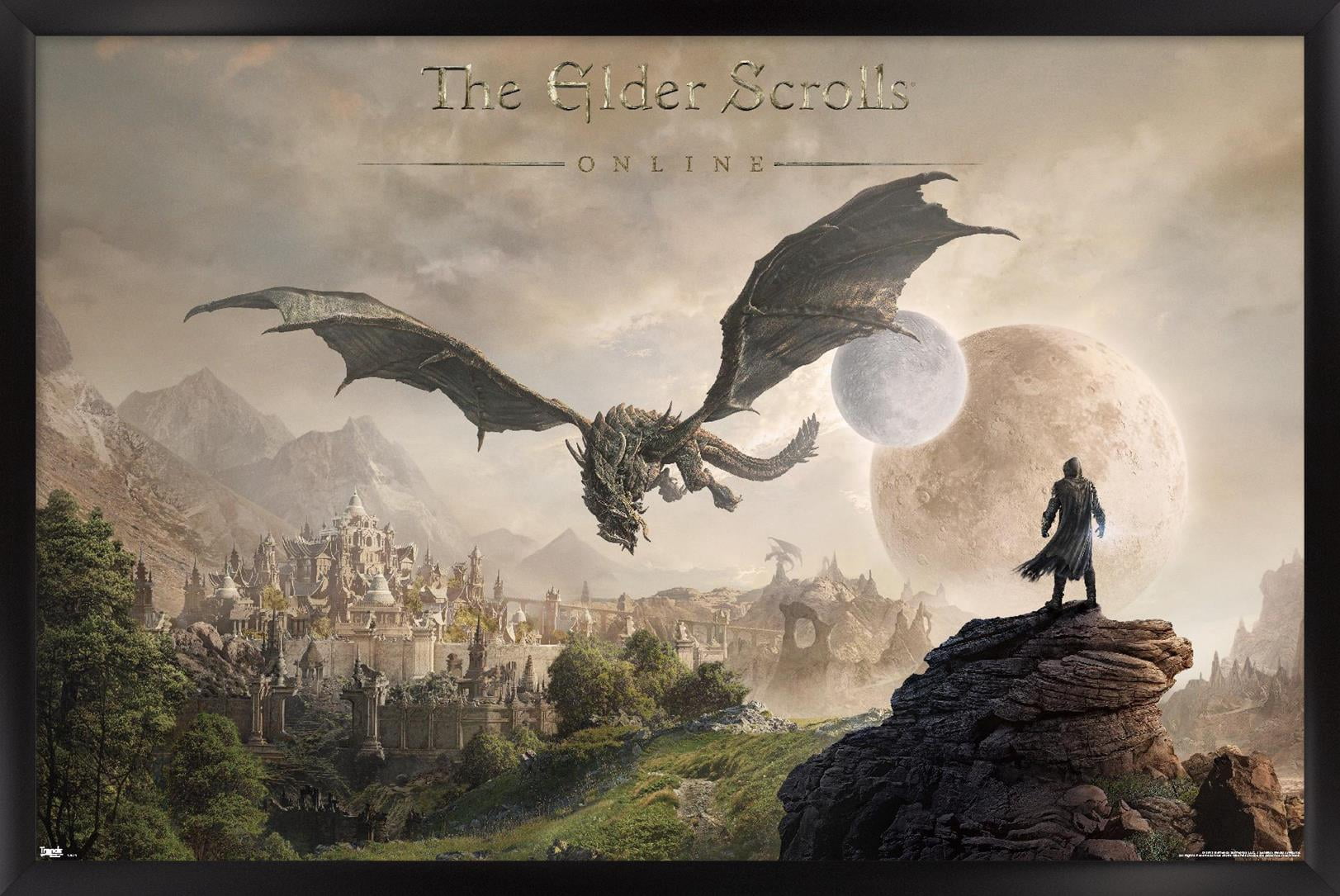 The Elder Scrolls: Online - Elsweyr Wall Poster, 22.375" x 34" Framed ...