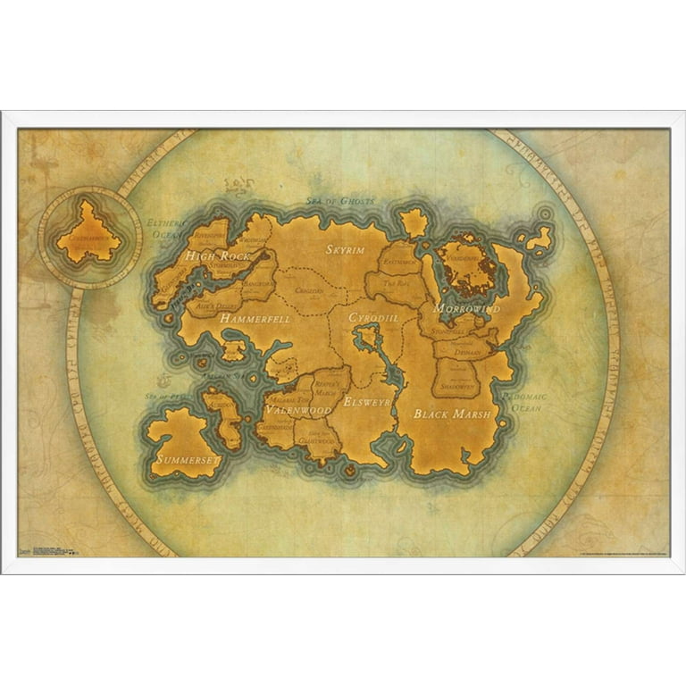 Elder Scrolls Online Morrowind Map