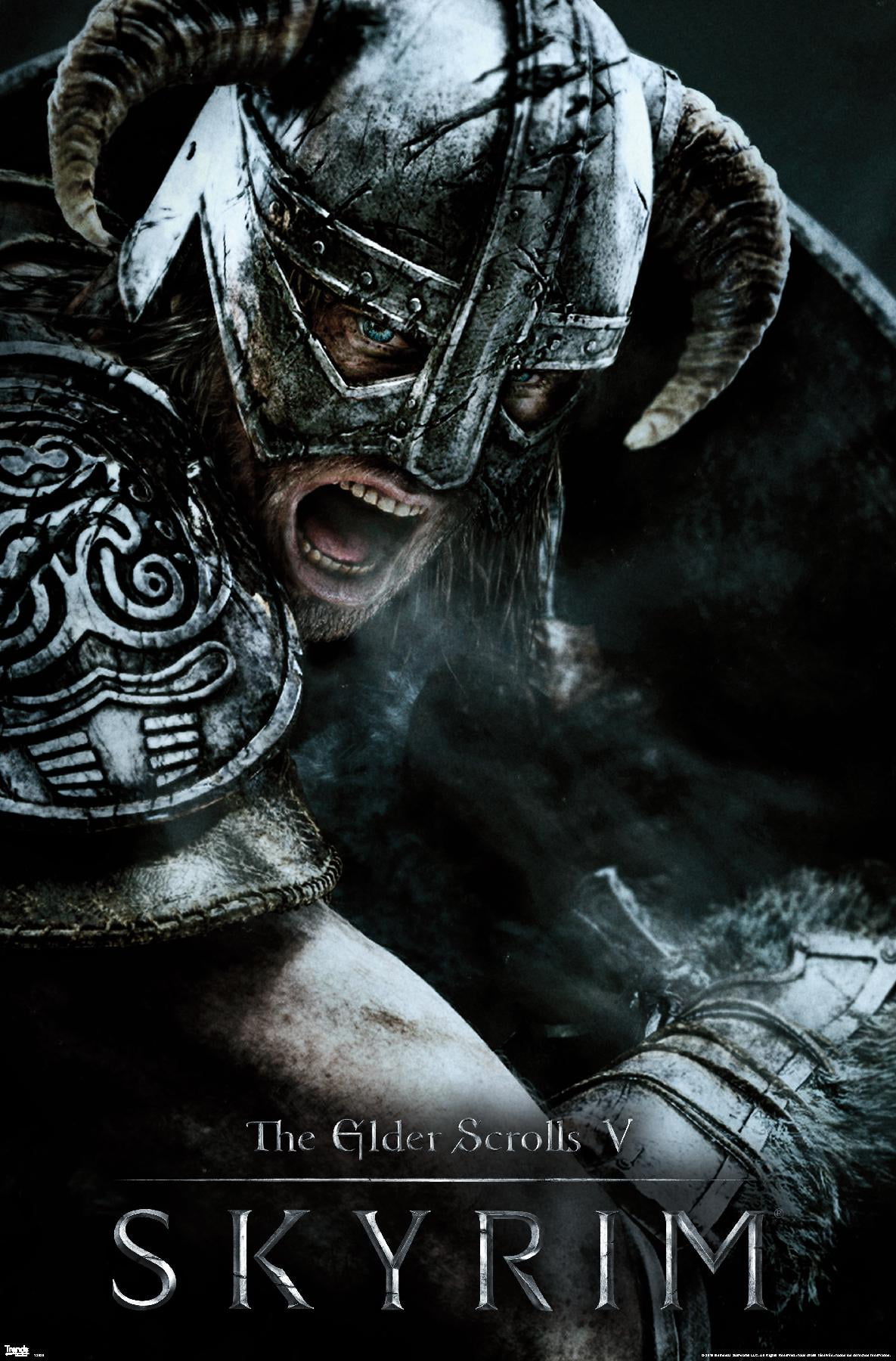 The Elder Scrolls V: Skyrim - Aerial Wall Poster, 22.375" x 34 ...