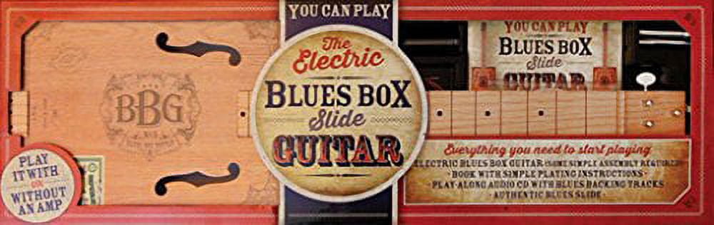 The Electric Blues Box Slide Guitar Kit: with Guitar, Instruction Book ...