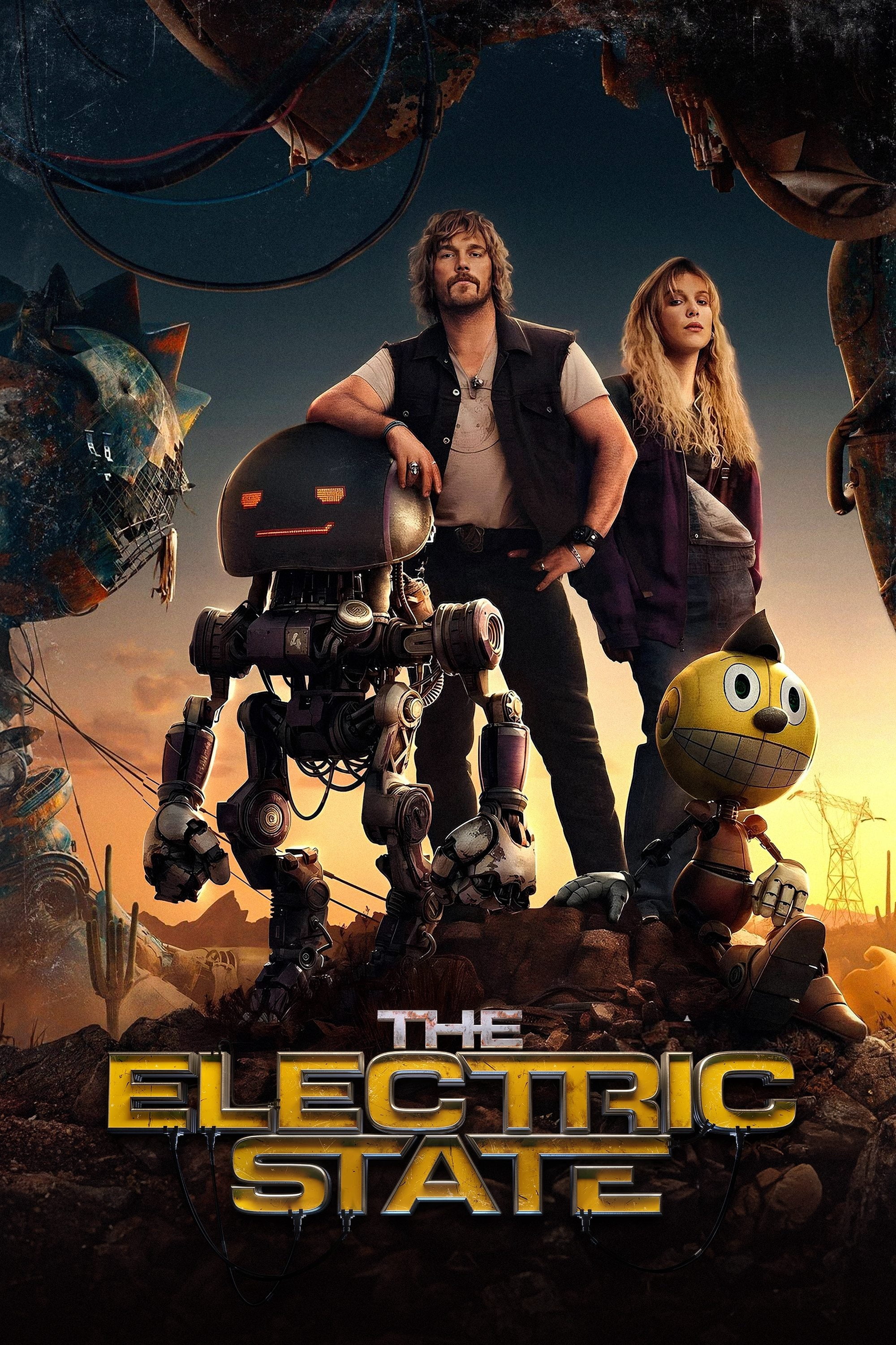 The Electric State (2025) DVD - Science Fiction, Adventure, and Action ...