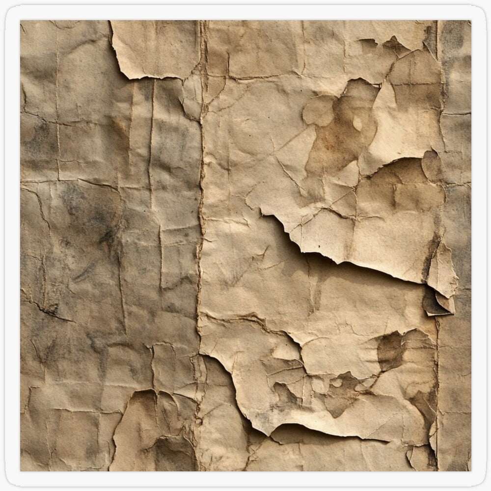 The Elegance Of Old Paper Sticker Kir-2515 - Walmart.com