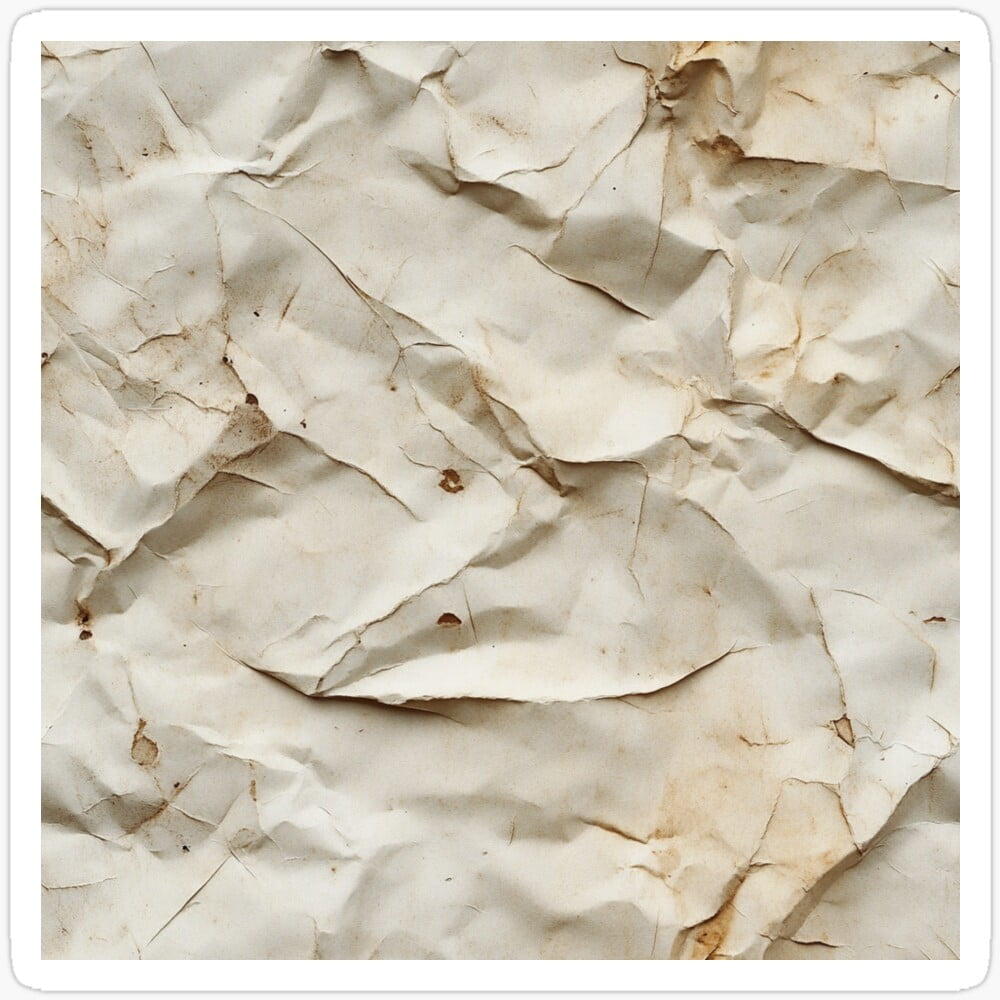 The Elegance Of Old Paper Sticker Kir-2517 - Walmart.com