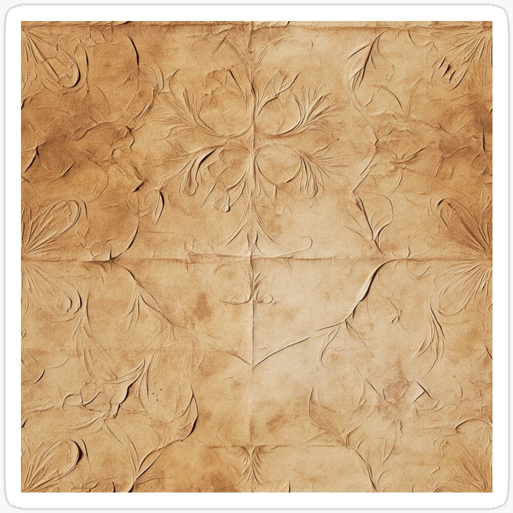 The Elegance Of Old Paper Sticker Kir-2690 - Walmart.com