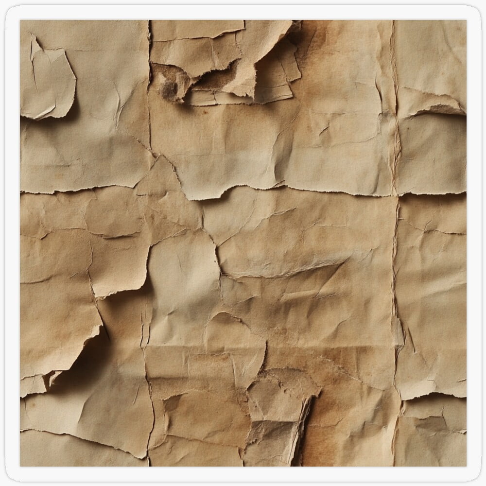 The Elegance Of Old Paper Sticker Kir-2700 - Walmart.com
