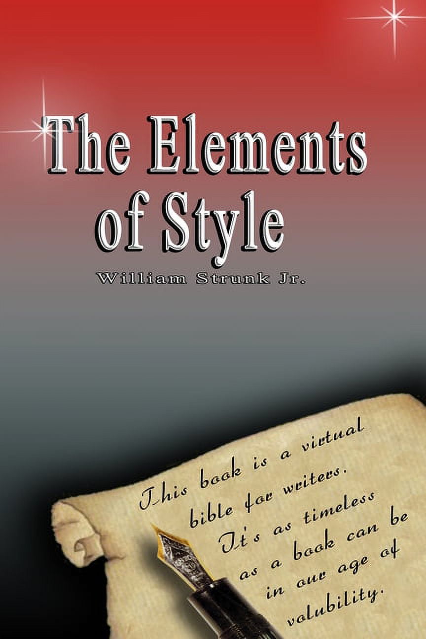 The Elements of Style, (Paperback) - Walmart.com