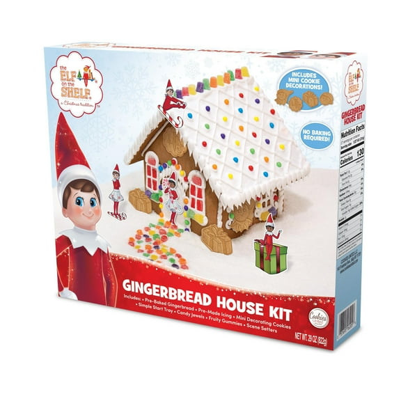 Gingerbread House Kit, Easy to Assemble and Ready to Decorate, Prebaked ...