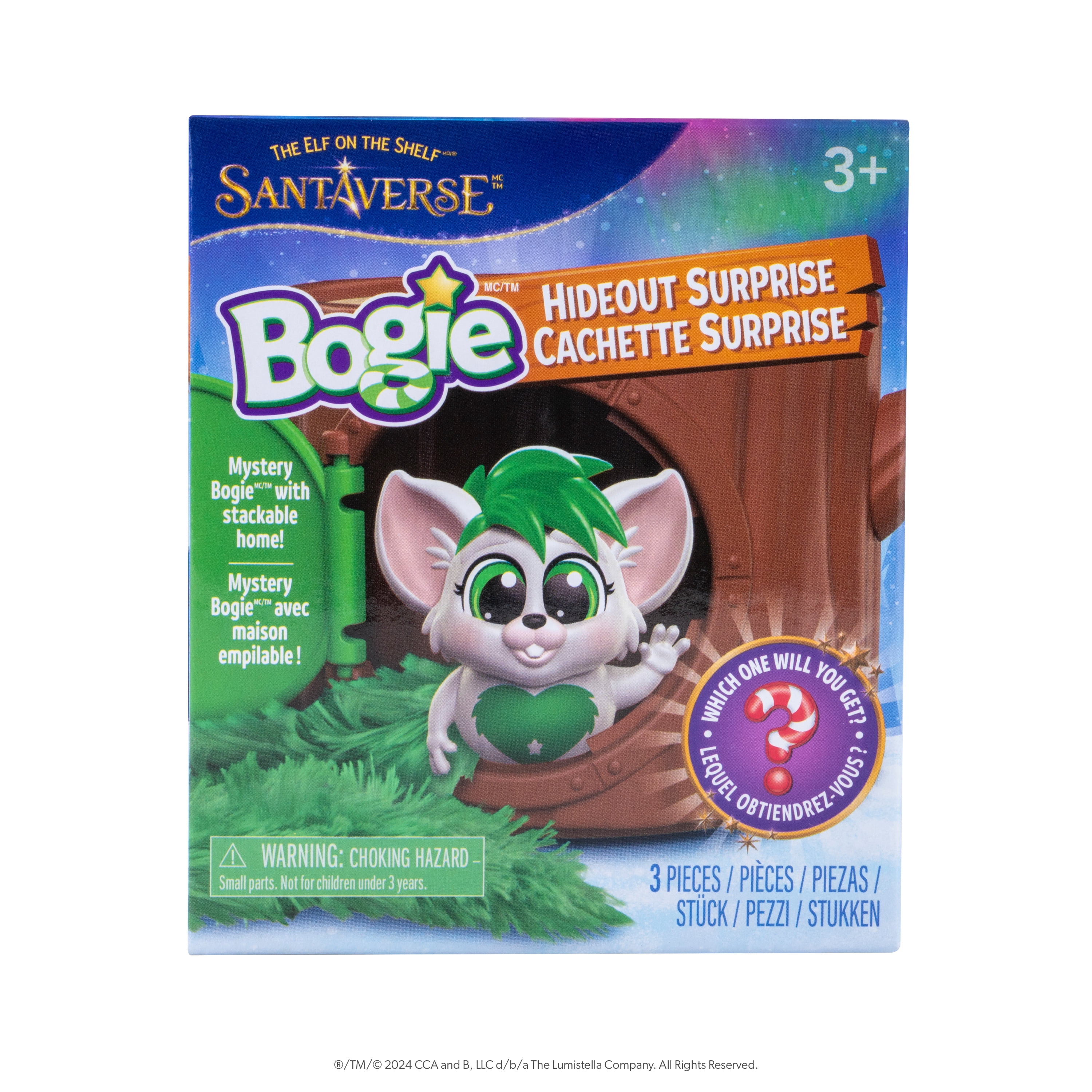 The Elf on the Shelf Bogie Hideout Surprise Toy - Mystery 3 inch Bogie and Hideout - Walmart.com