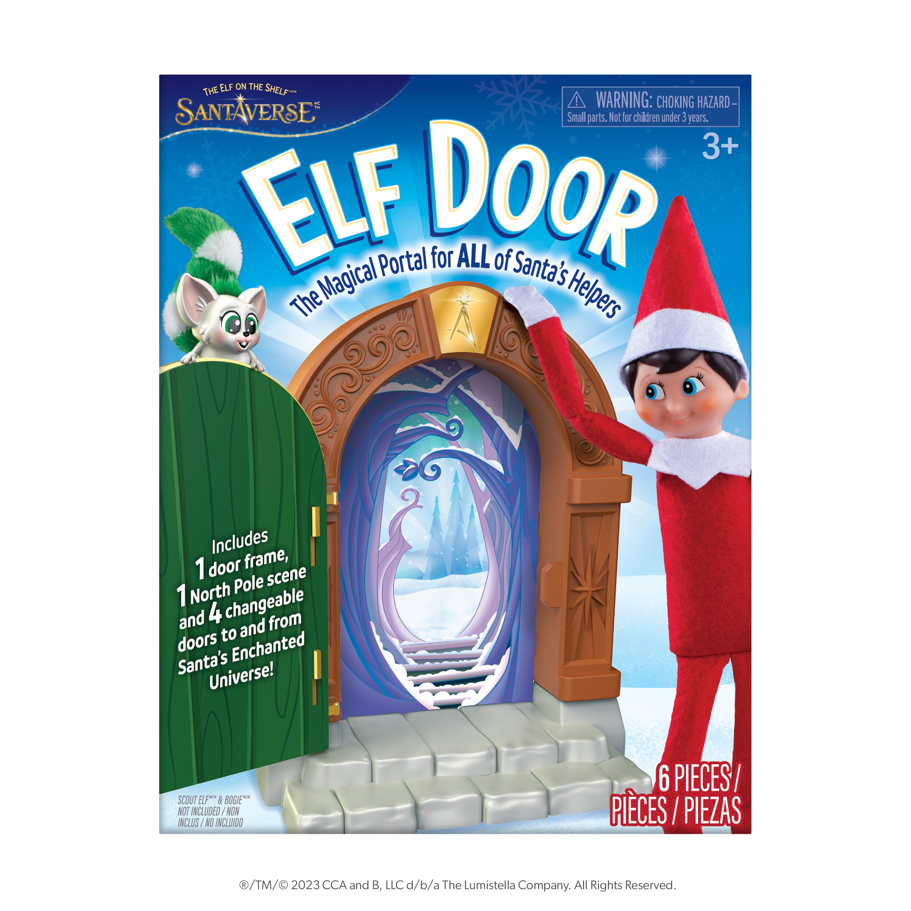 The Elf on the Shelf Elf Door Kit – Magical North Pole Portal for ALL ...