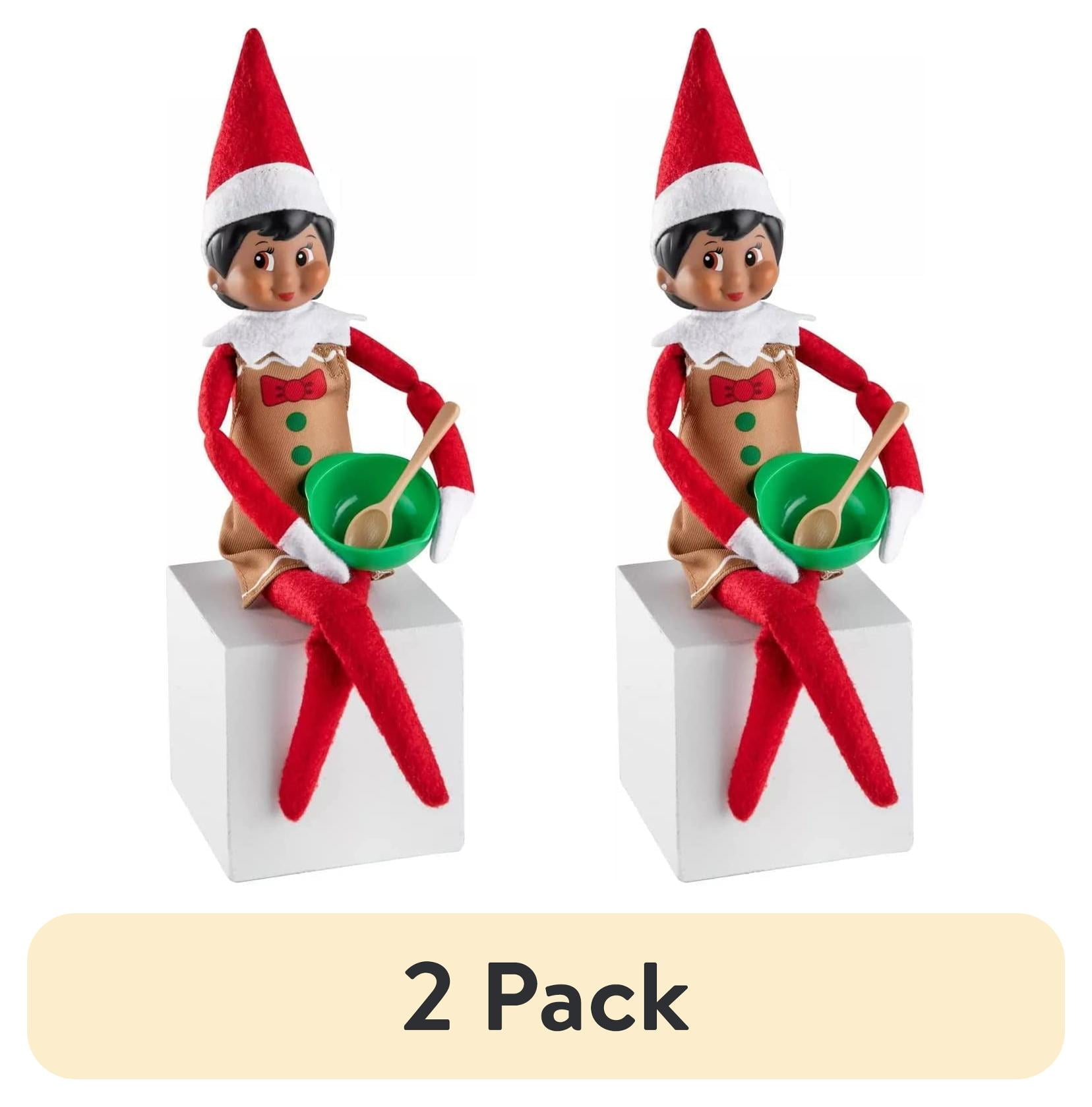(2 pack) The Elf on the Shelf Exclusive 2019 Claus Couture Itty Bitty Baker Outfit (Elf Not ...