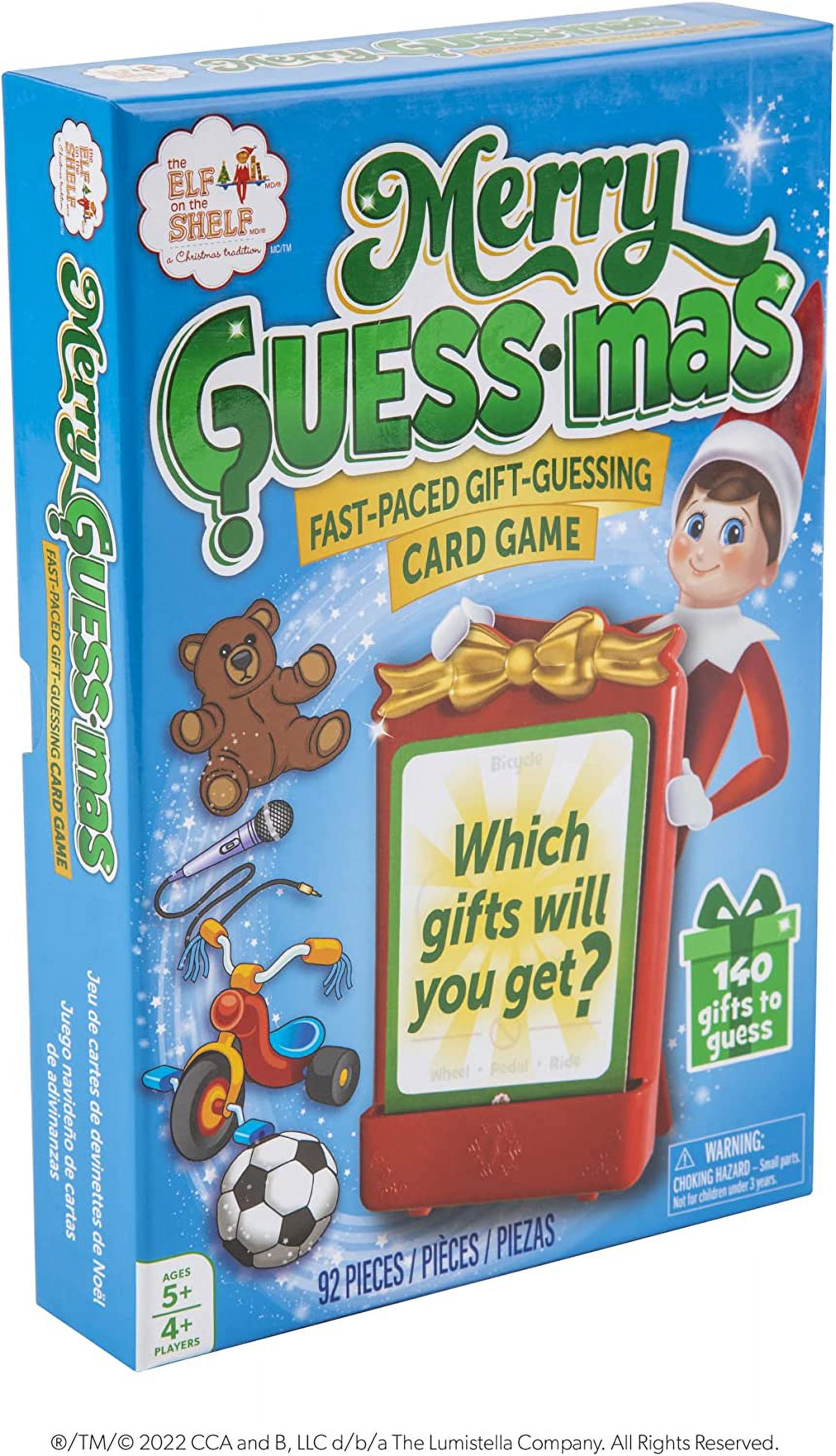 The Elf on the Shelf Merry Guess-mas Card Game - Walmart.com