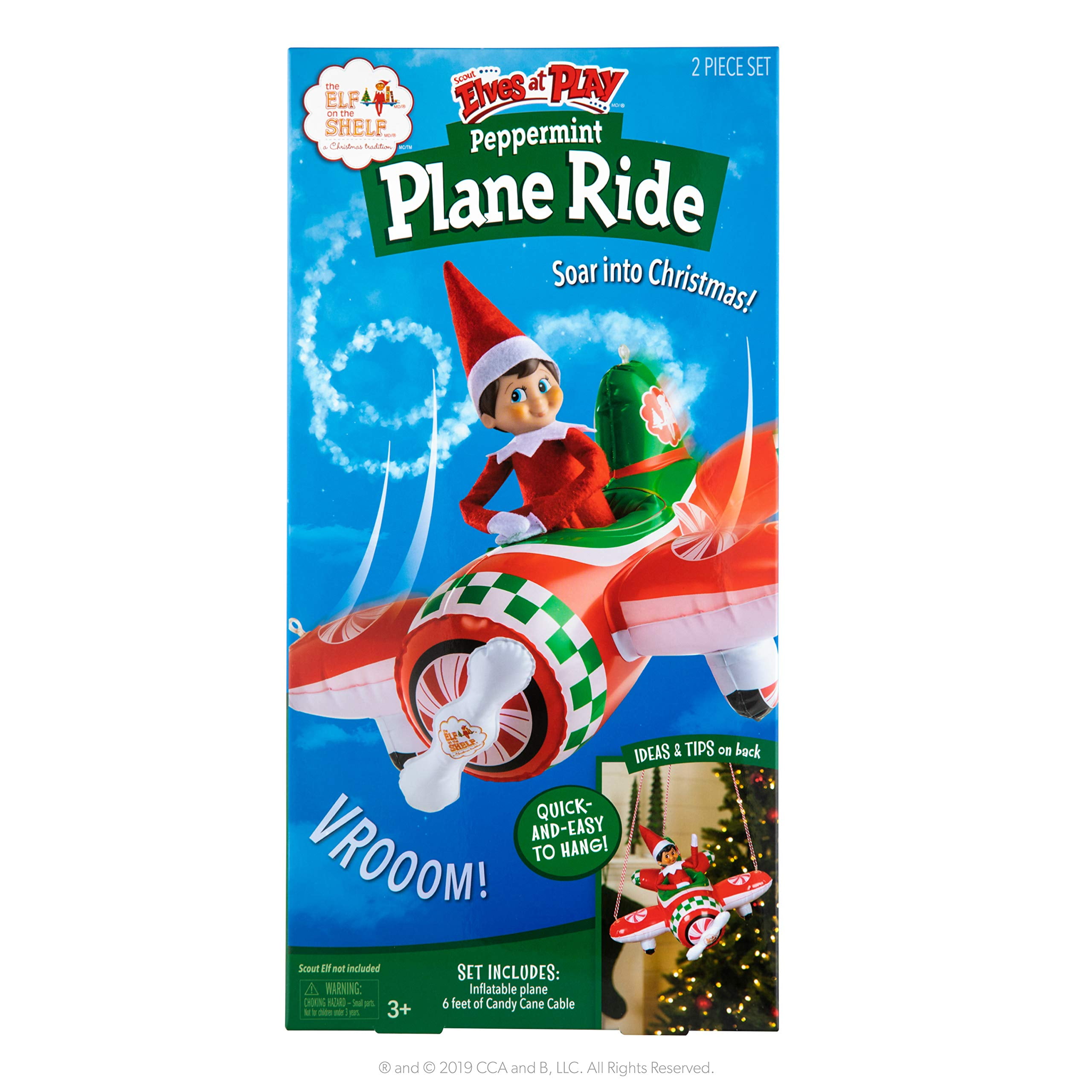 The Elf on the Shelf Peppermint Plane Ride (Elf Not Included) - Walmart.com