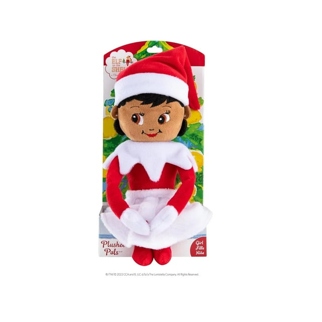 The Elf on the Shelf Plushee Pals - 17-inch Scout Elf Plush Toys ...