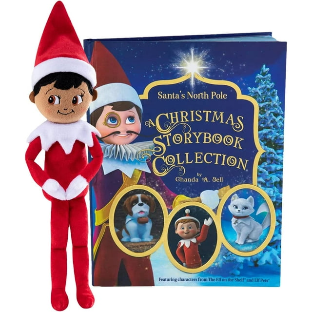 The Elf on the Shelf: Plushee Pals Snuggler Boy Dark and A Christmas ...