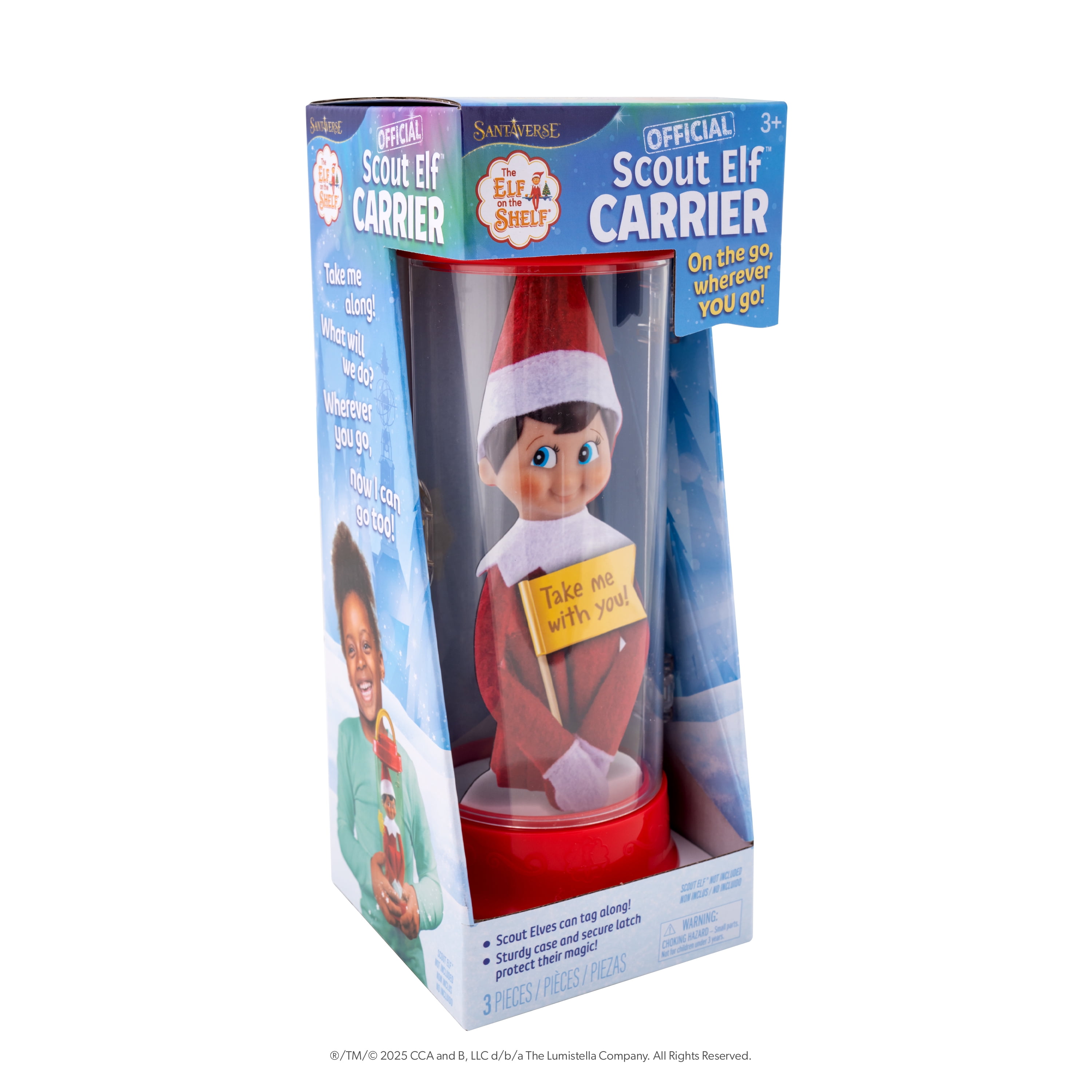 Elf on the Shelf: Portable Scout Elf Carrier with Secure Latch ...