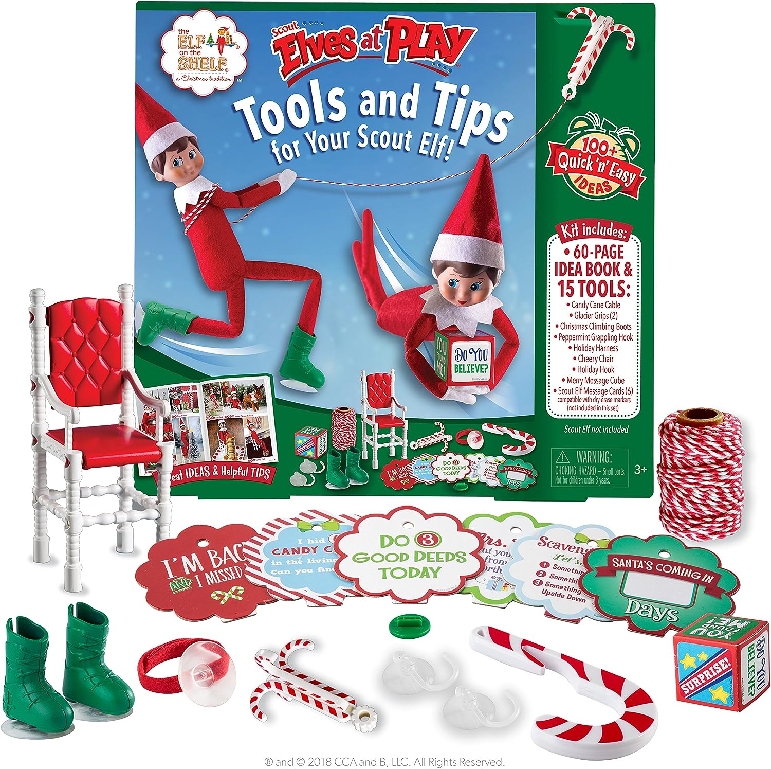 The Elf On The Shelf Scout Elves At Play Accessory Kit Over 100 Days Of The Elf On The Shelf Scout Elves At Play Accessory Kit Over 100 Days Of