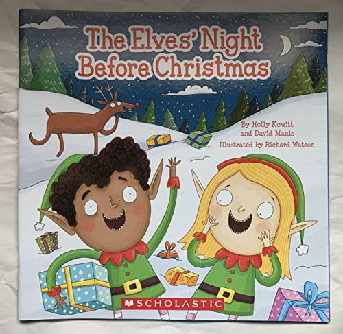 Pre-Owned The Elves' Night Before Christmas Paperback - Walmart.com