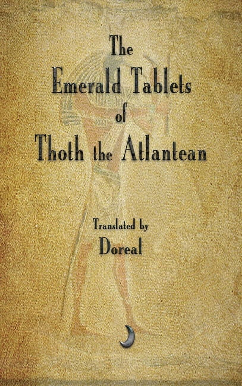 The Emerald Tablets of Thoth The Atlantean, (Hardcover) - Walmart.com