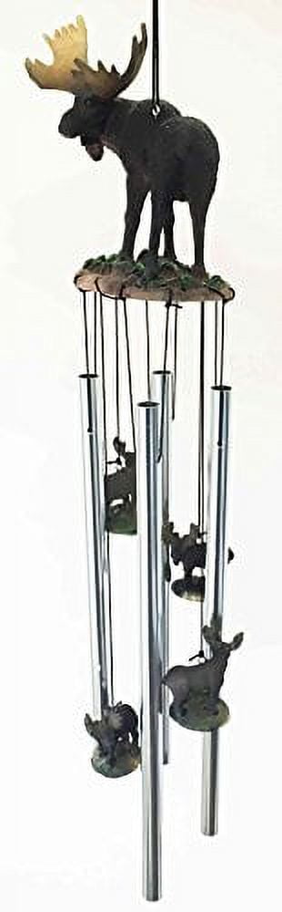 The Emperor North Amrican Moose Resonant Relaxing Wind Chime Garden ...