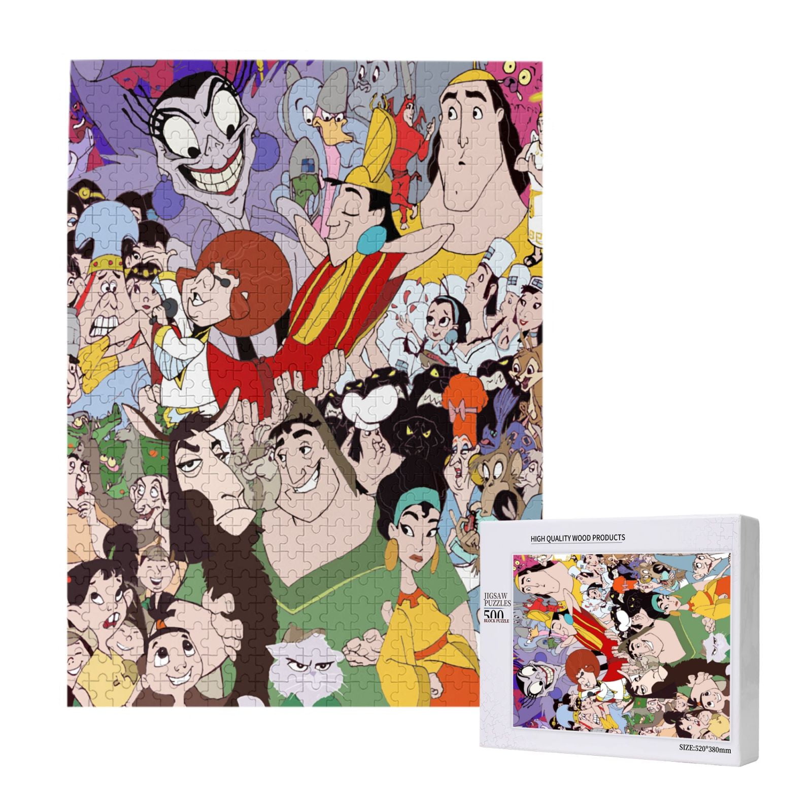 The Emperor'S New Groove Jigsaw Puzzle 300 500 1000 Piece Colorful ...