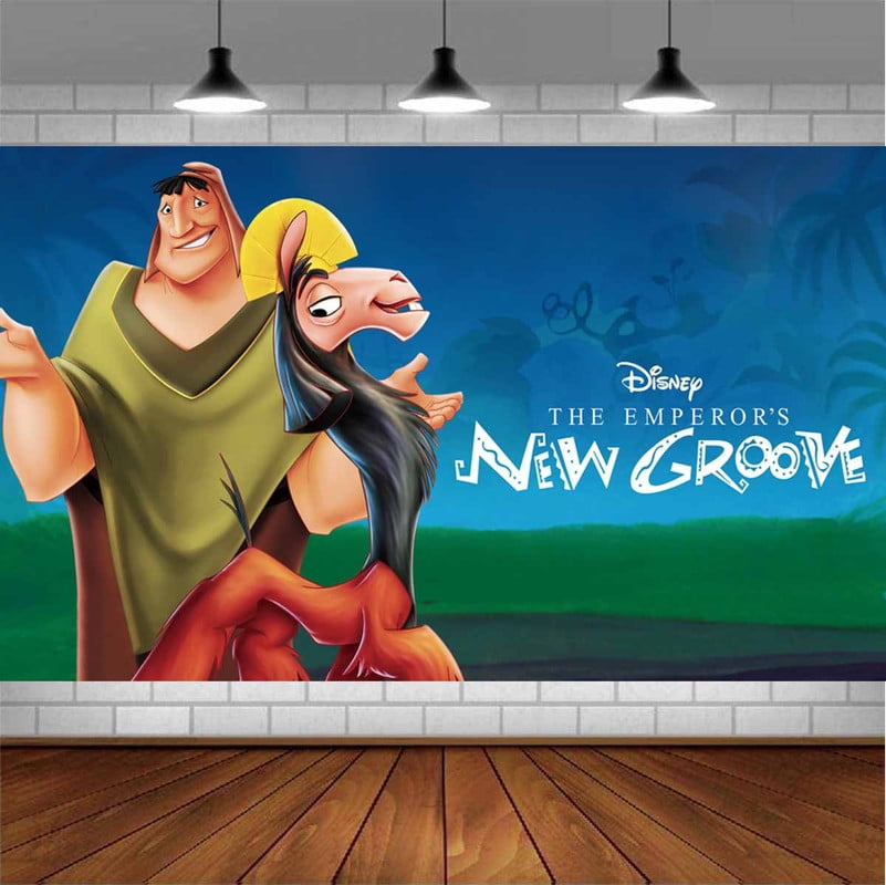 The Emperor's New Groove Backdrop Banner Party Supplies Poster Movie ...