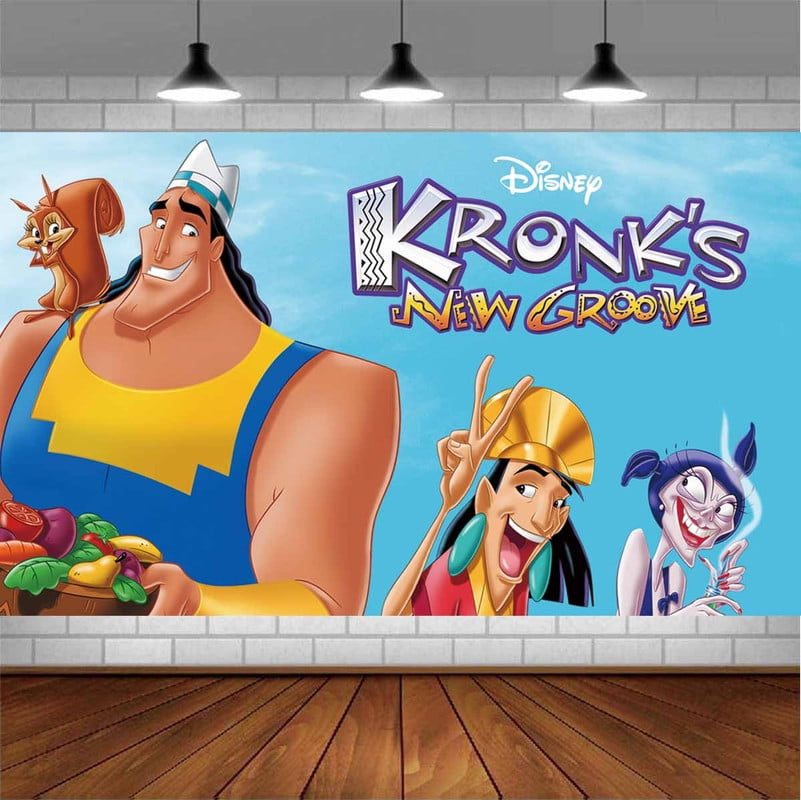 The Emperor's New Groove Backdrop Banner Party Supplies Poster Movie ...