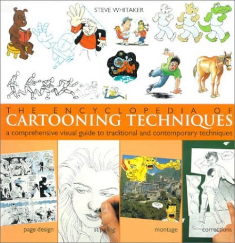 Pre-Owned The Encyclopedia of Cartooning Techniques : A Comprehensive ...