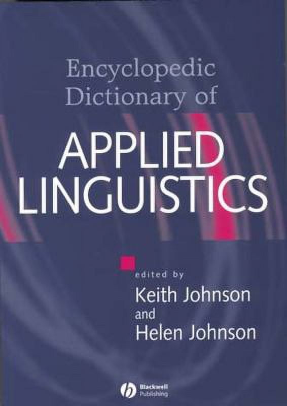 Pre-Owned The Encyclopedic Dictionary of Applied Linguistics : A ...