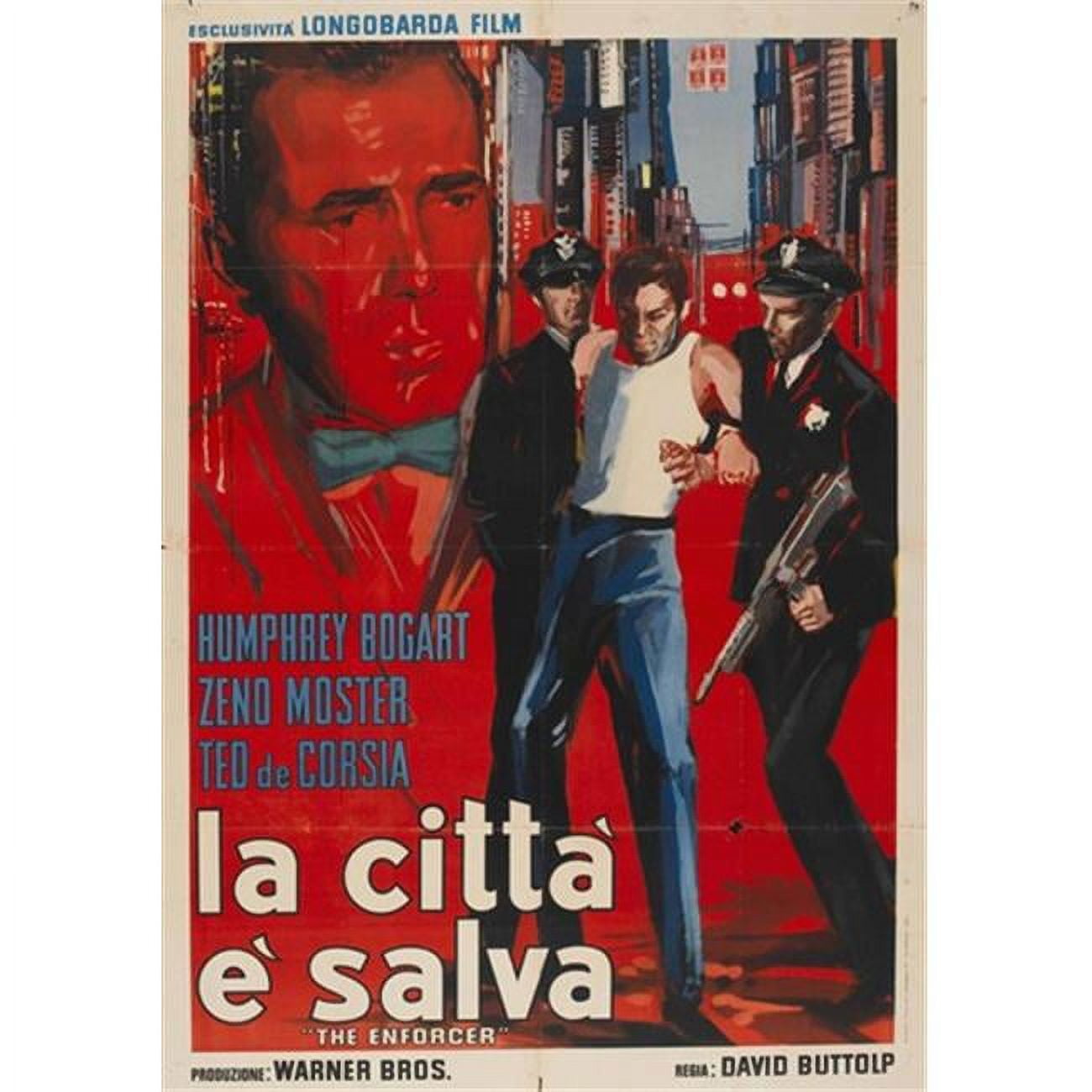 The Enforcer Movie Poster - 11 x 17 in. - Walmart.com