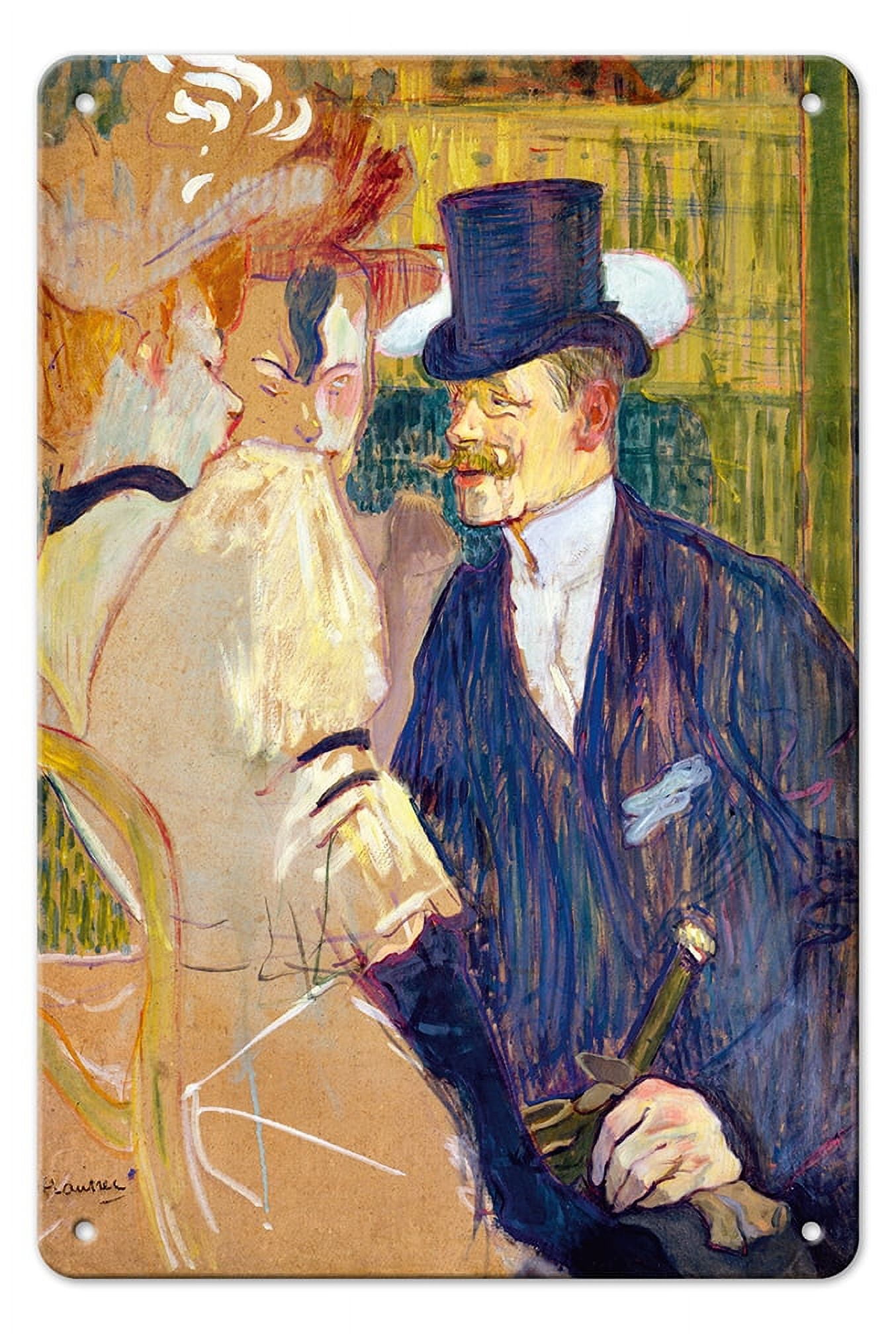 The Englishman (William Tom Warrener) at the Moulin Rouge - From an ...