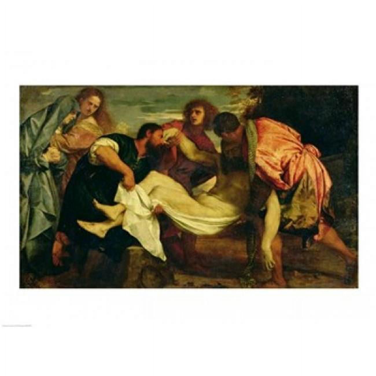 The Entombment of Christ Poster Print by Titian (36 x 24) - Walmart.com