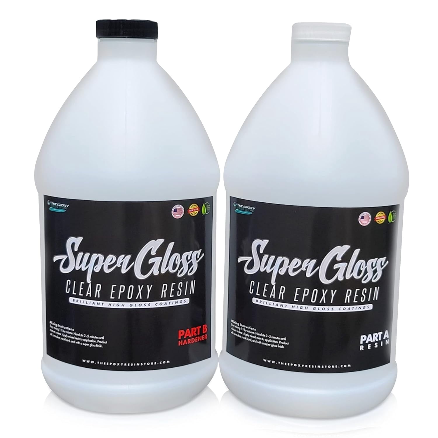 The Epoxy Resin Store SG-1 Super Gloss UV and Moisture Resisting Glass ...