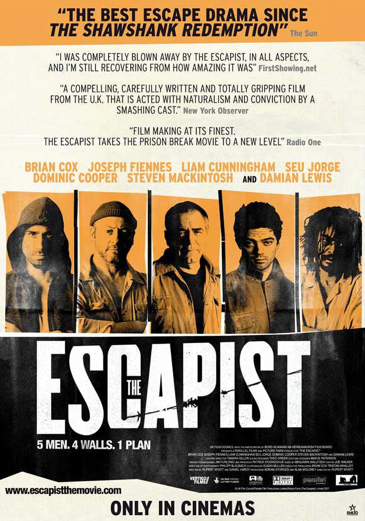 The Escapist - movie POSTER (UK Style A) (27" x 40") (2008) - Walmart.com