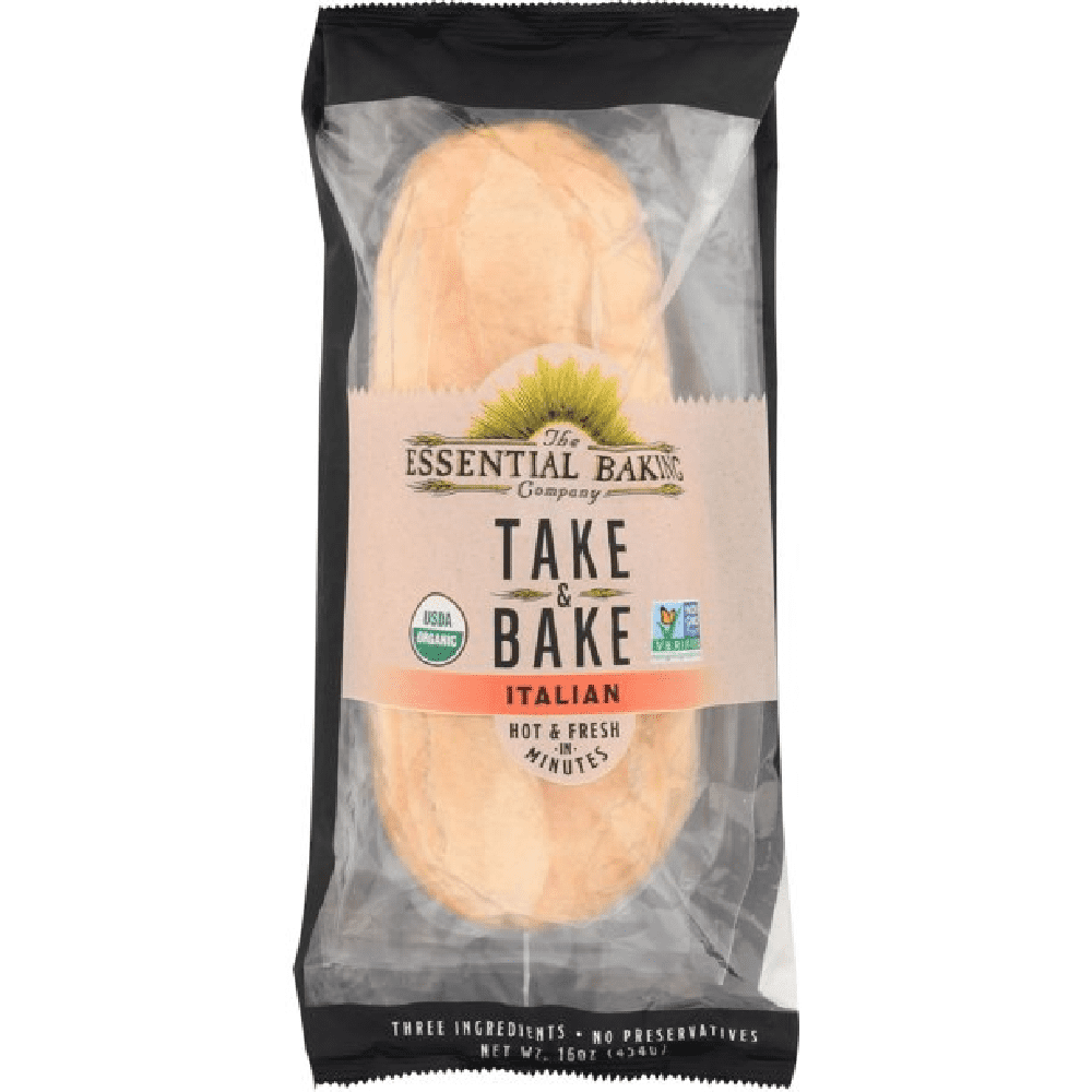 Essential Baking Company Organic Take & Bake Italian Bread, 16 oz ...
