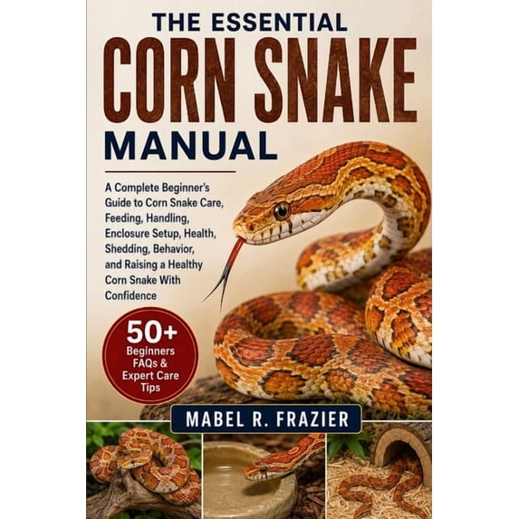 The Essential Corn Snake Manual: A Complete Beginner's Guide to Corn ...