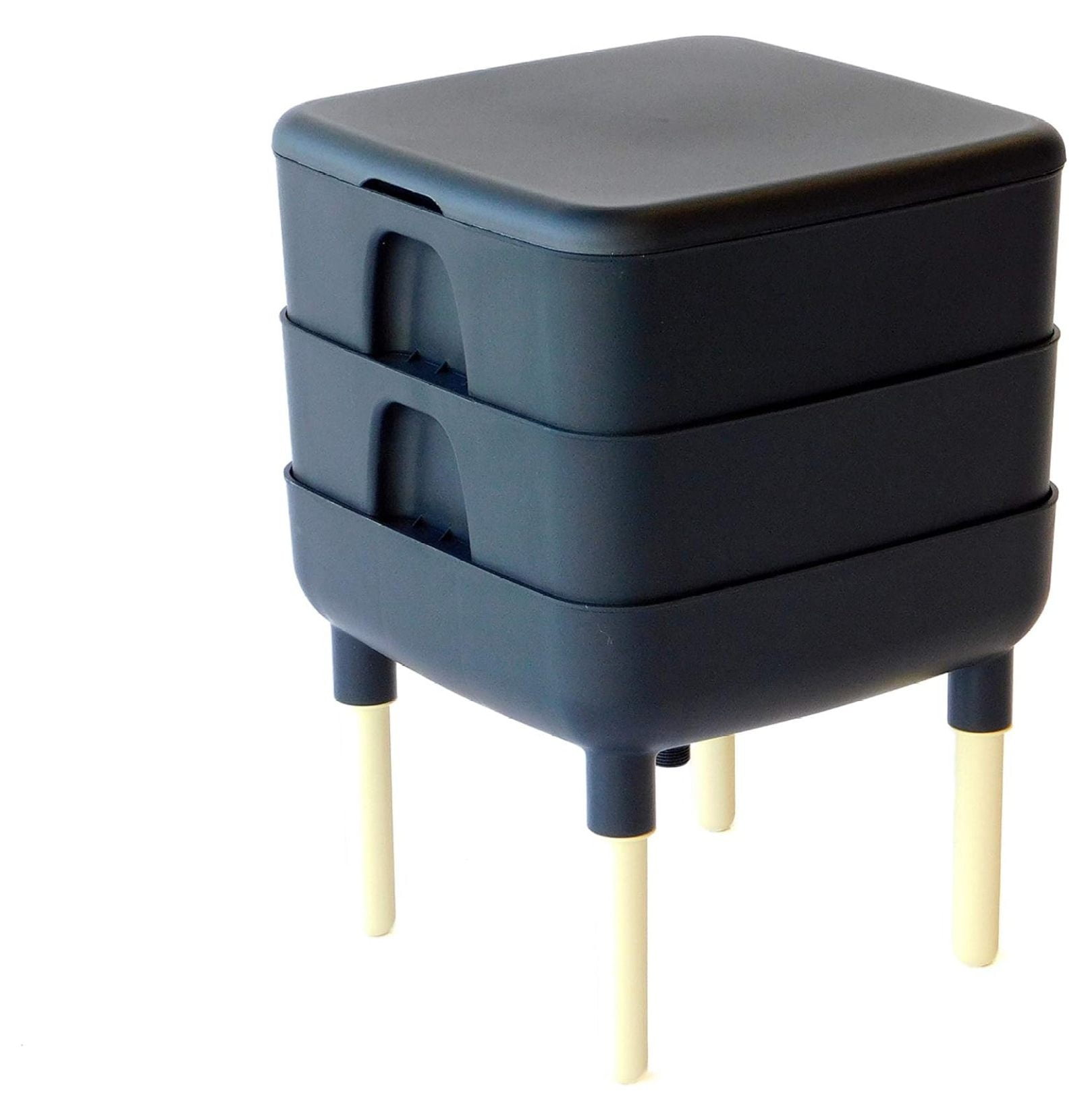 The Essential Living Composter, 2-Tray Worm Vermicomposter Bin (HF ...