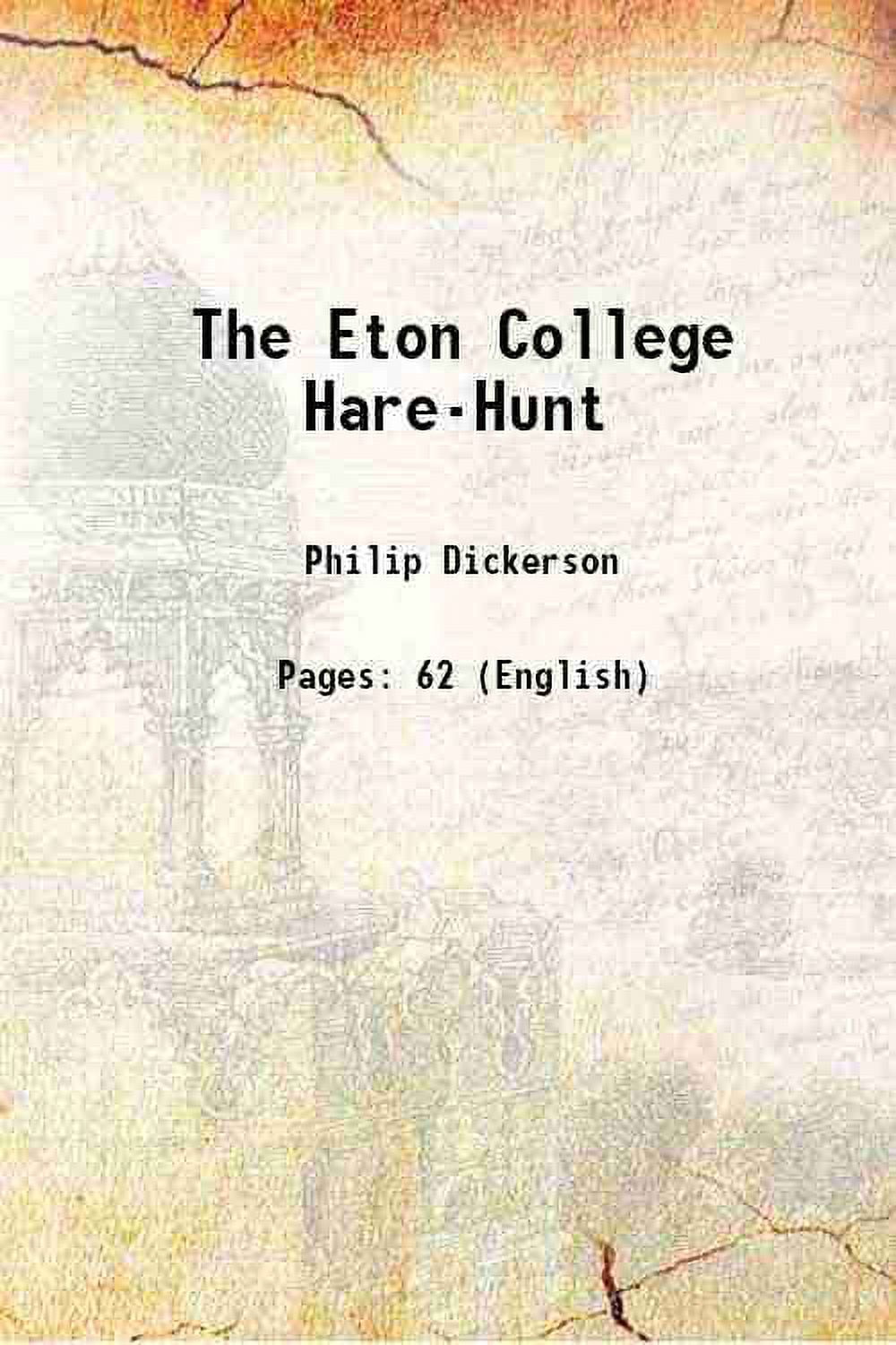 The Eton College Hare-Hunt 1904 - Walmart.com