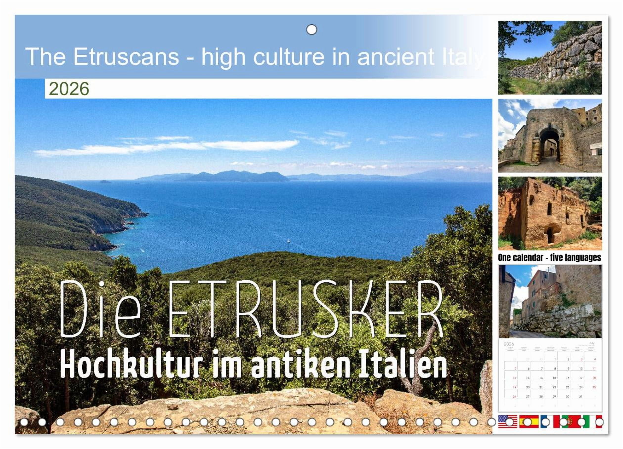 The Etruscans - high culture in ancient Italy (Monthly Wall Calendar ...