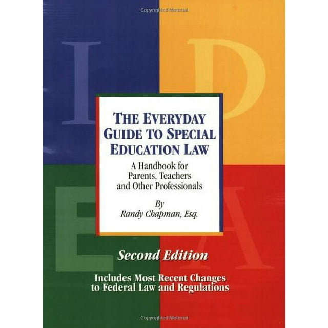Pre-Owned The Everyday Guide to Special Education Law - A Handbook for ...