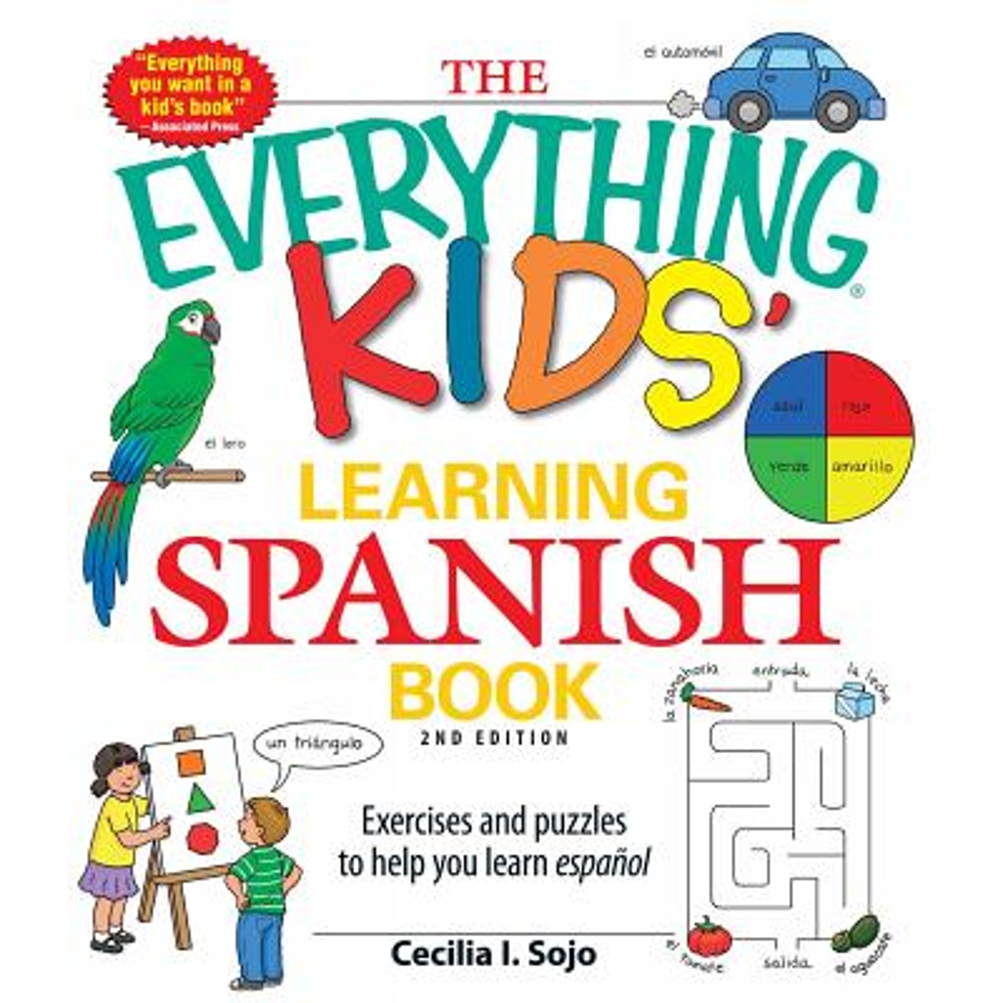 Pre-Owned The Everything Kids' Learning Spanish Book: Exercises and ...