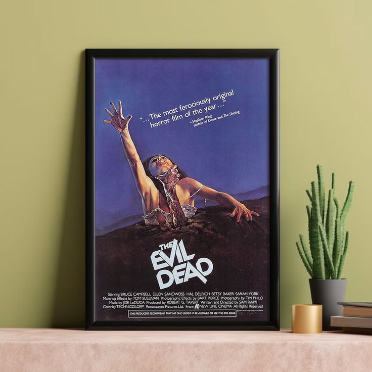 The Evil Dead (1981) Classic Movie Poster Size 24''x36'' -Gategoo ...