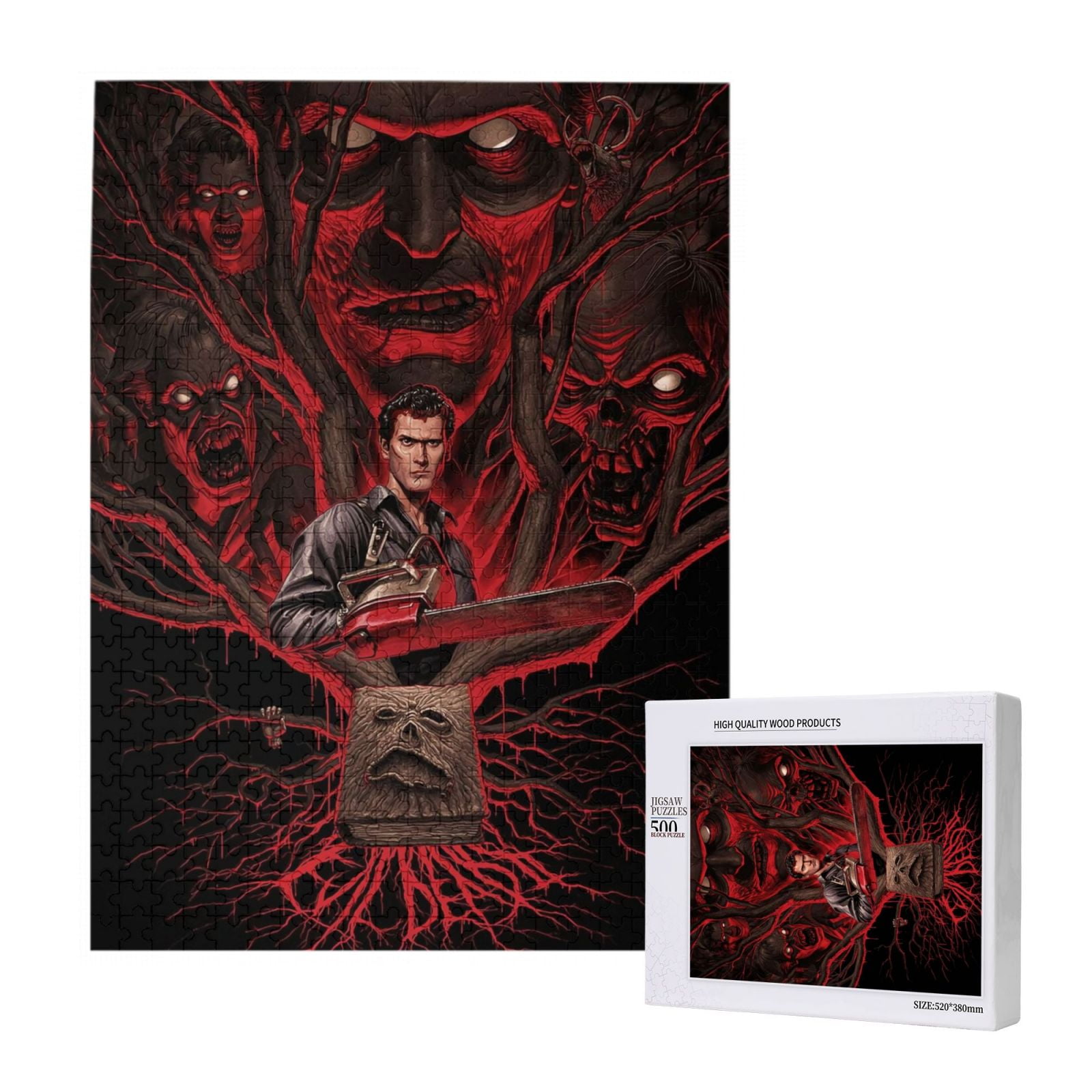 The Evil Dead Anime Puzzles Boys Girls Teens 300/500/1000 Piece Wooden ...
