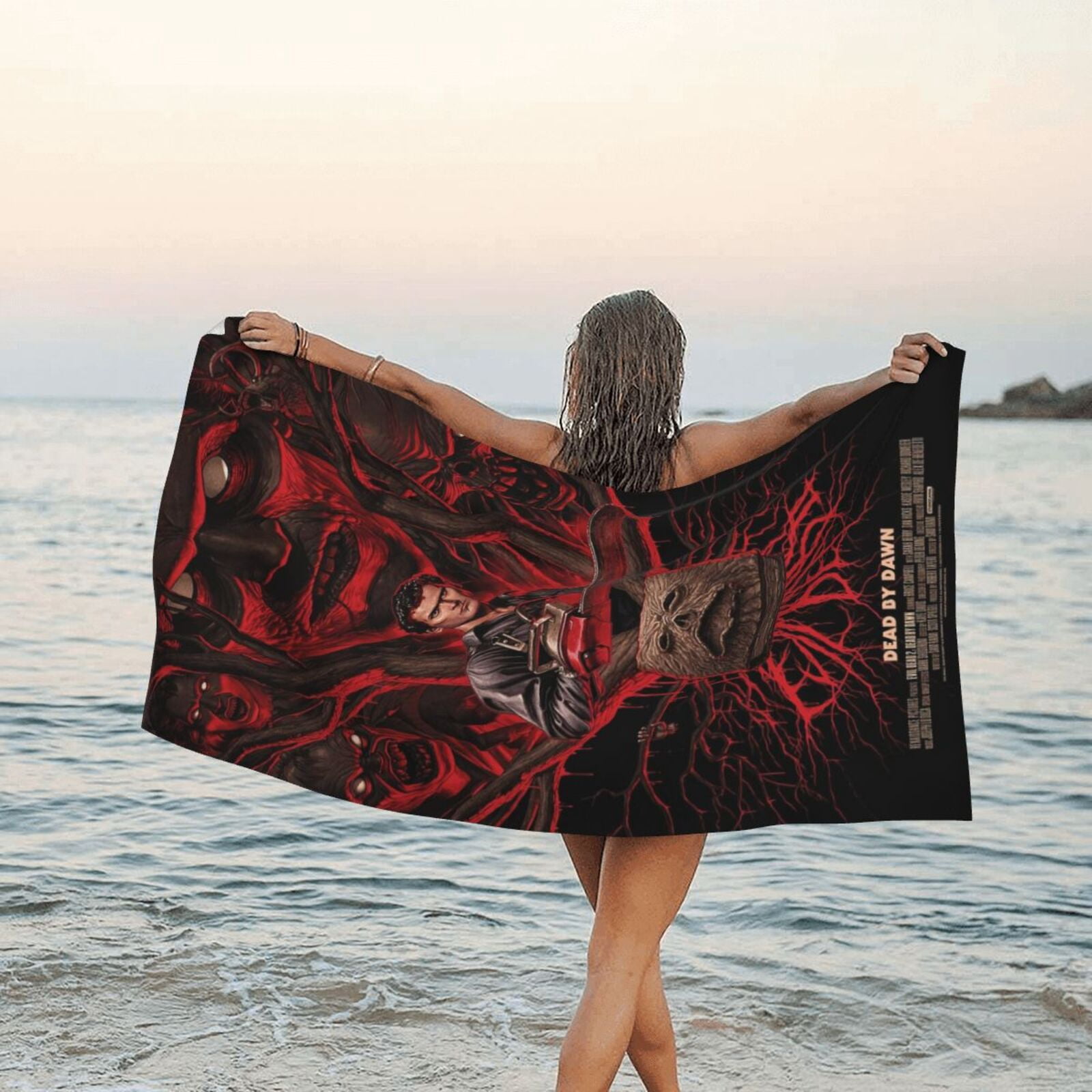 The Evil Dead Anime Towels, Absorbent Quick Drying Luxury Beach Towels ...