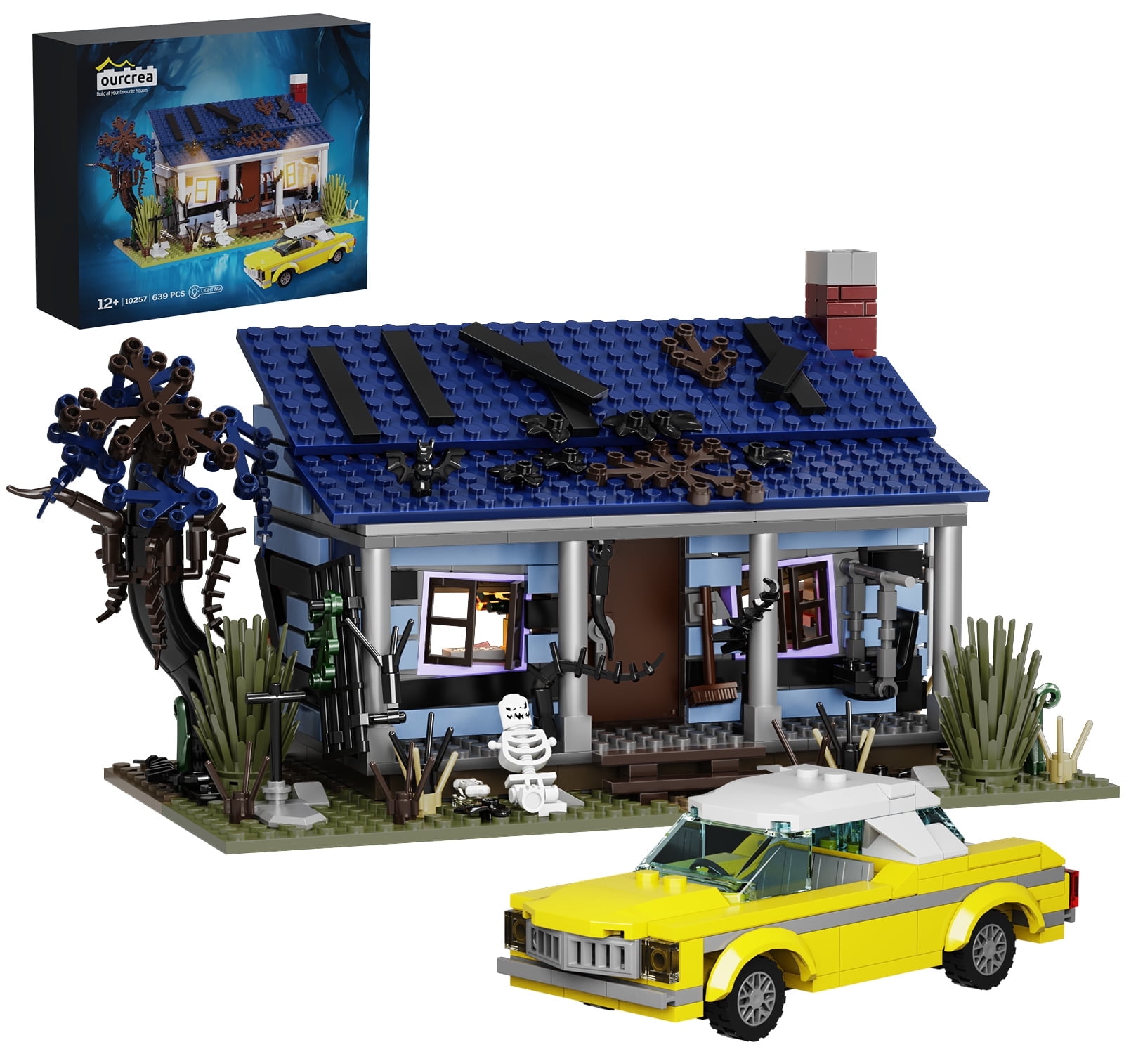 The Evil Dead House Building Block Sets with Car Halloween Horror ...