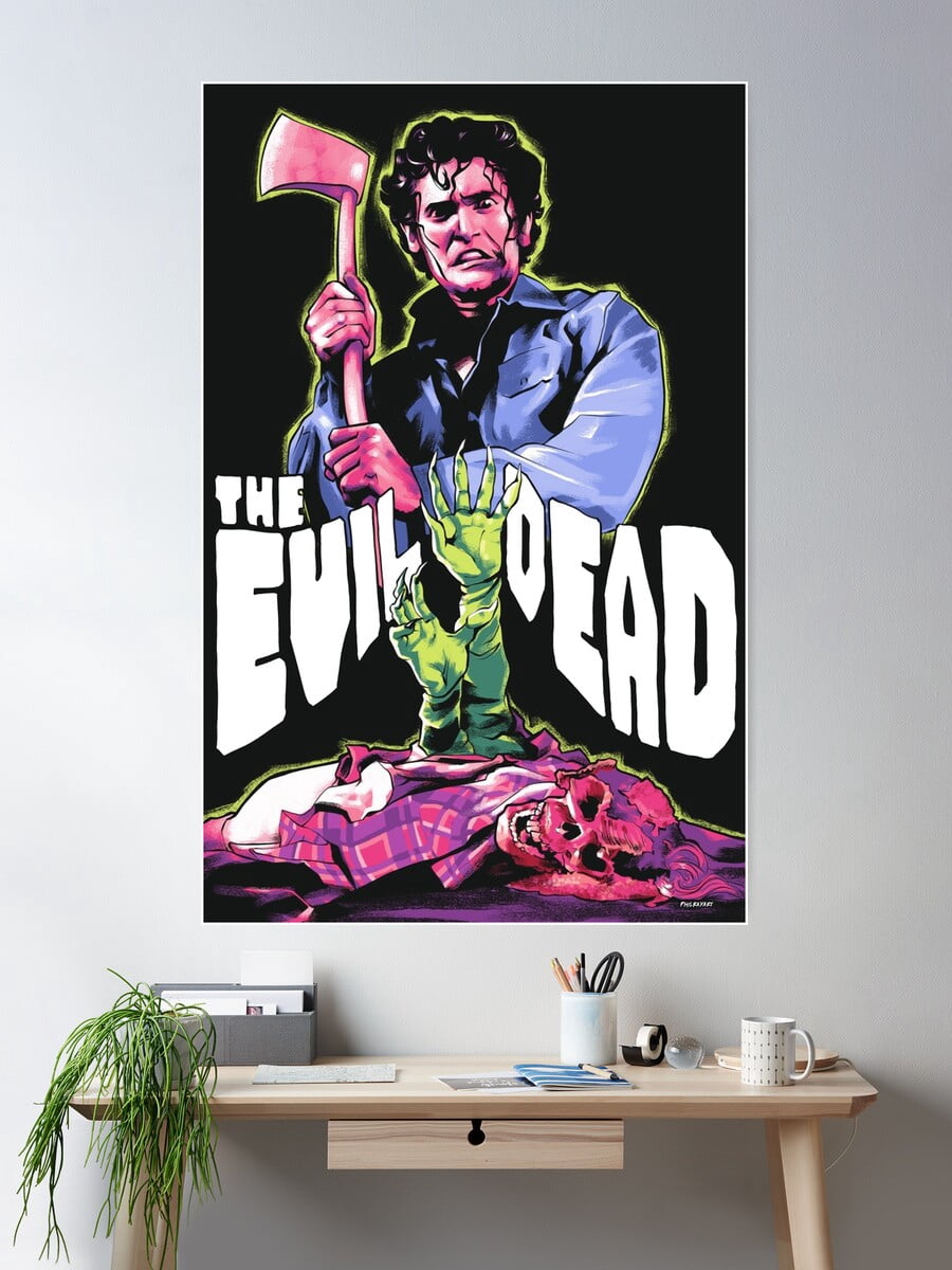 The Evil Dead Movie Art Poster Wall Art, Modern Wall Decor For Living ...