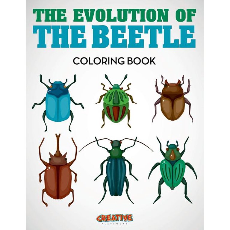 evolution coloring book