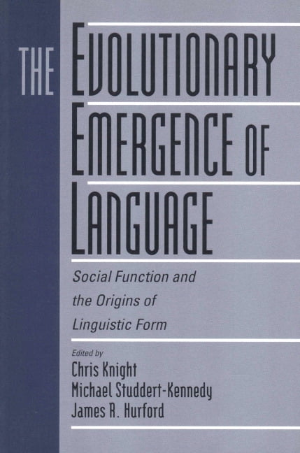 The Evolutionary Emergence of Language, (Paperback) - Walmart.com