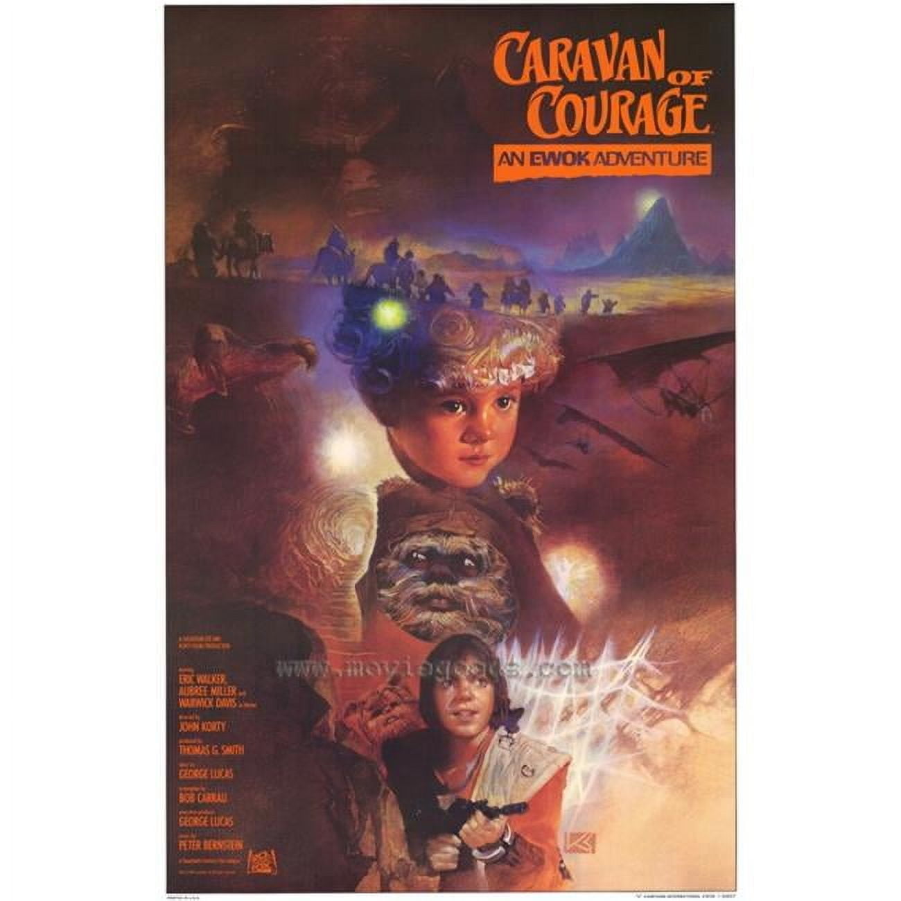 The Ewok Adventure Movie Poster Print (27 x 40) - Walmart.com